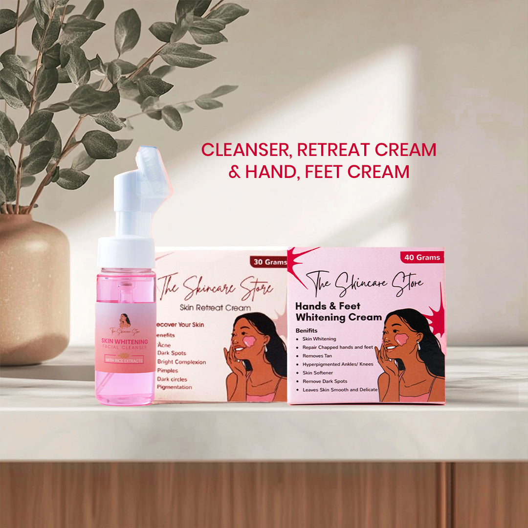 Skin whitening and polishing bundle ️ – skincarestore.pk